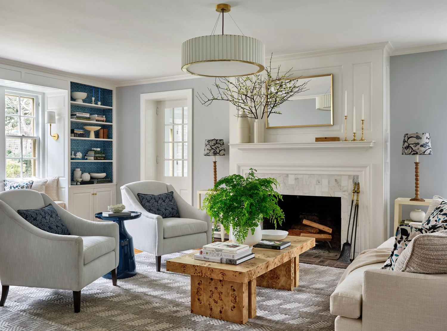 Wyndmoor Modern Colonial Renovation & Interiors — Melinda Kelson O ...