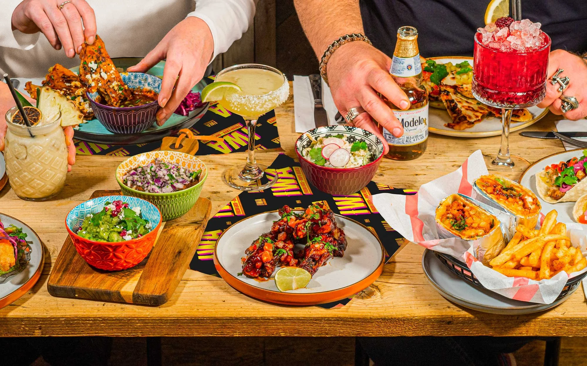 IWA — Mexican Restaurant — SPACED Agency - Bespoke Logo, Brand and ...