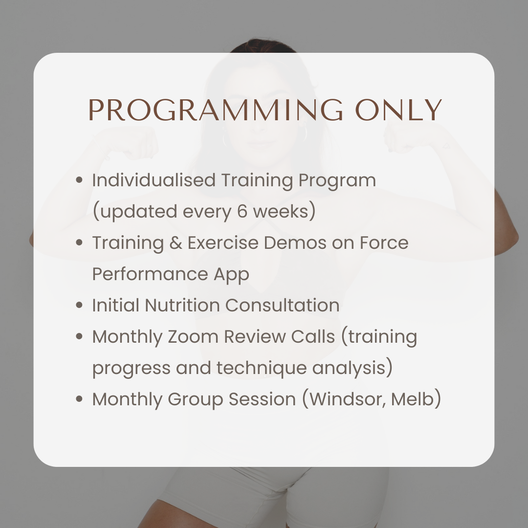 Online Coaching | Femme Force