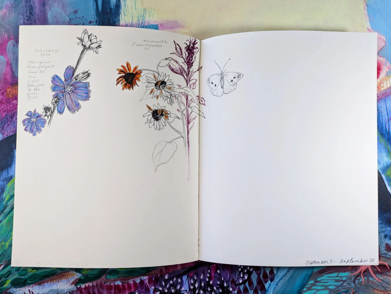Peek in my Perpetual Nature Journal — Hali Karla Arts