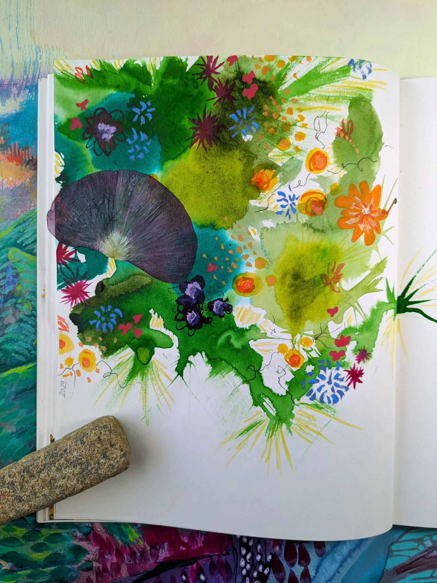 Peek in my Perpetual Nature Journal — Hali Karla Arts