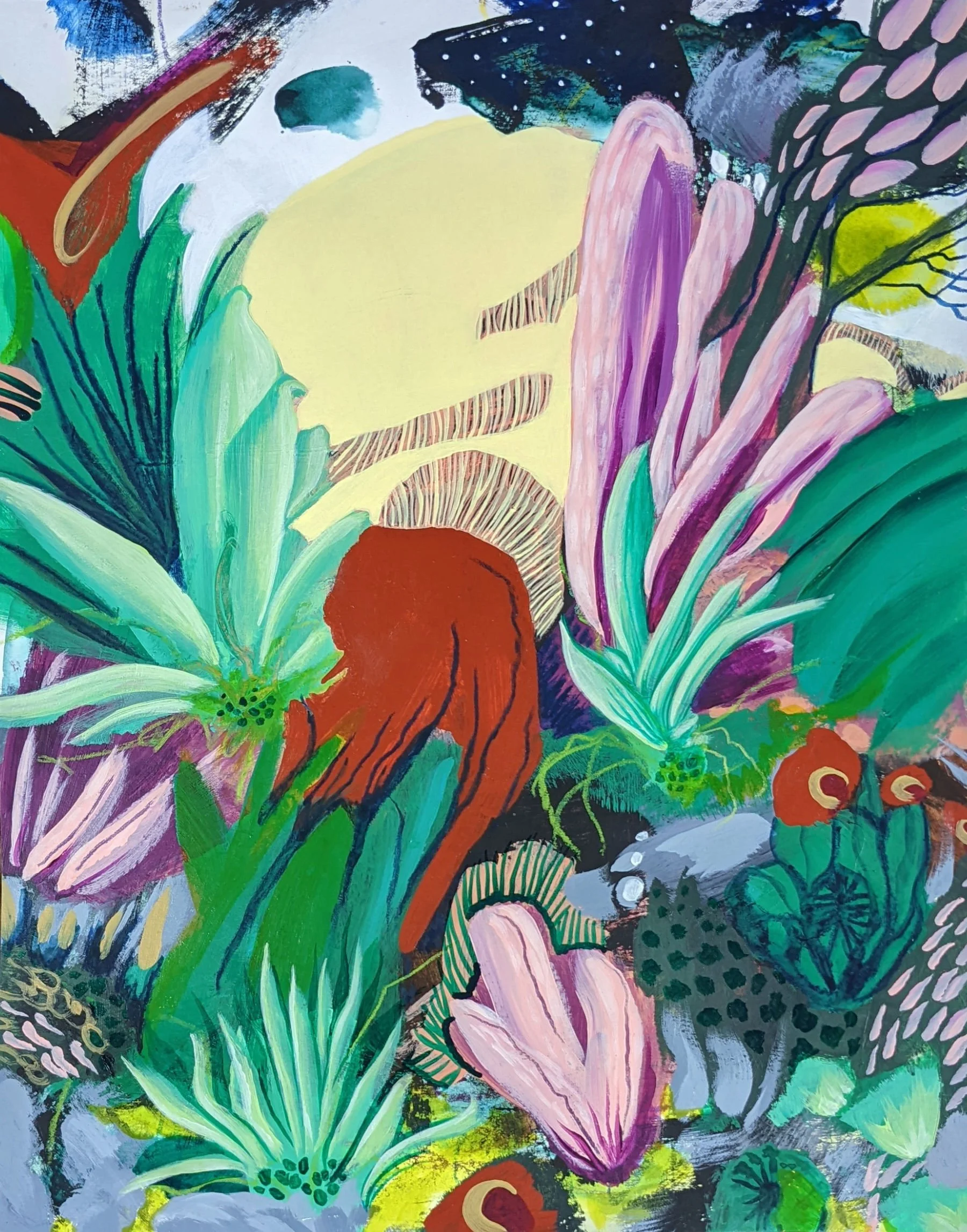 Flower and Plant Inspired Art — Hali Karla Arts
