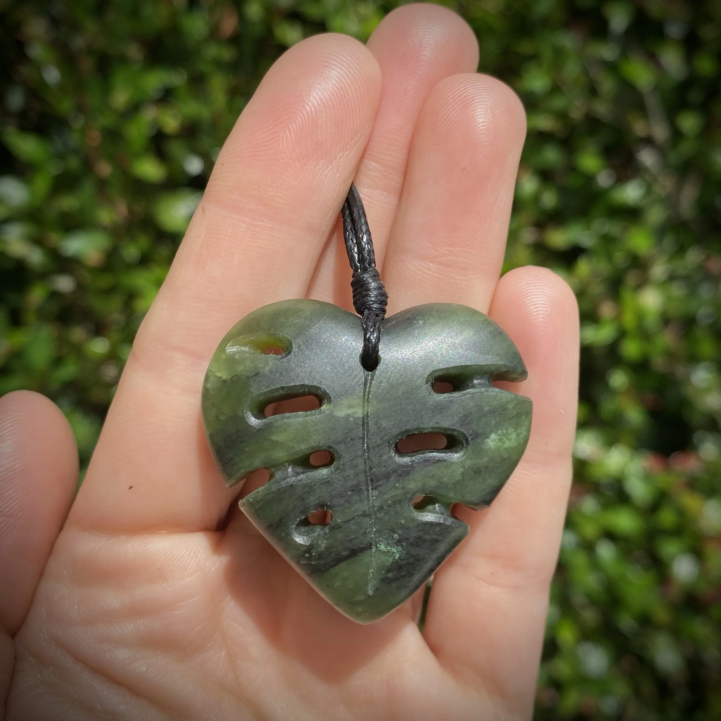 Jade Pebble - Pounamu / Greenstone / NZ Jade carvings by Eszter Szigethy