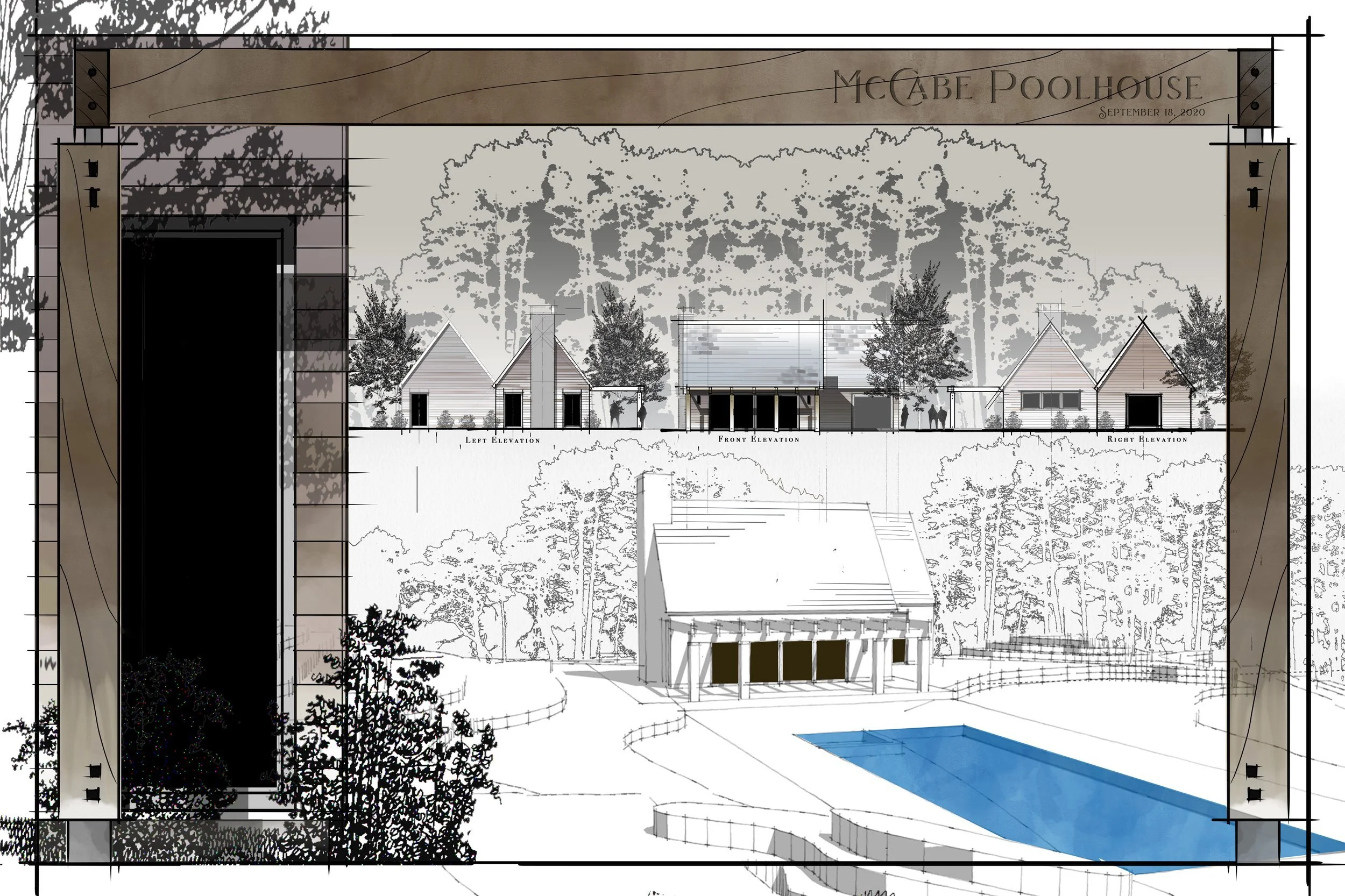 Architecture Watercolor Renderings | Kirley Architects