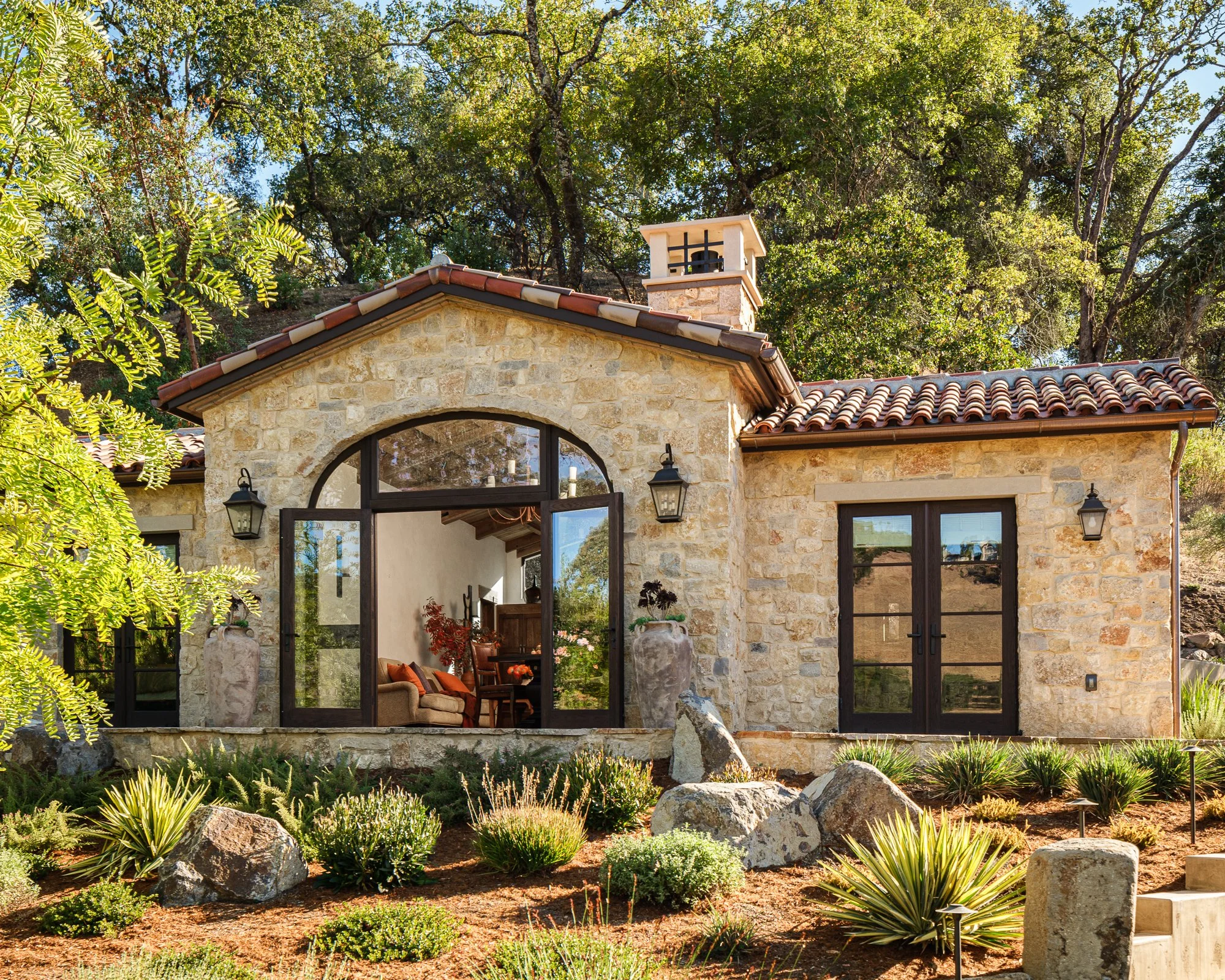 Tuscan Stone Cottage — Kirley Architects | Bay Area Residential Architects