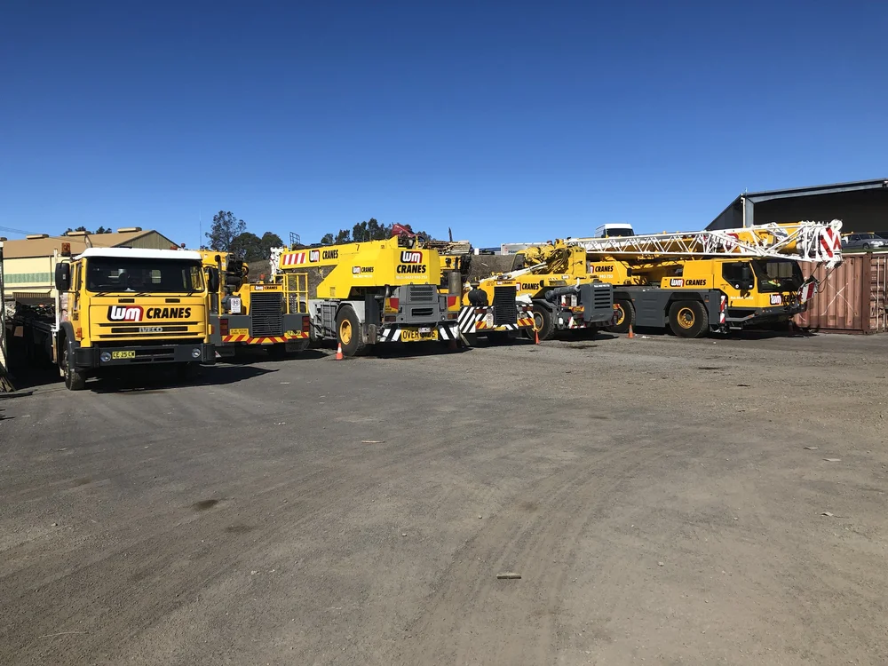 Cranes — WM Crane Hire