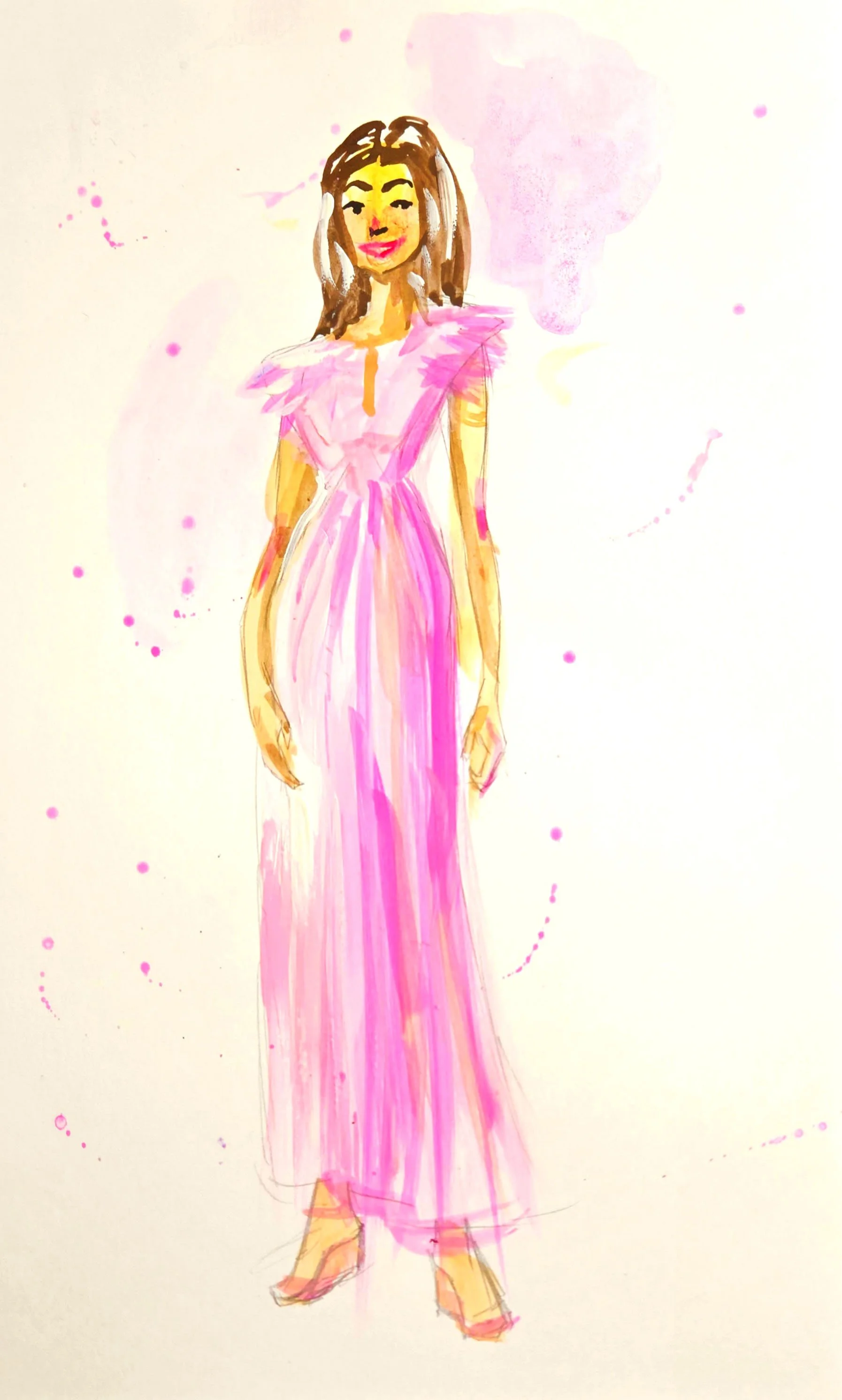 Live Guest Portraits — IzzyDoesArt Live Wedding Painting and Live Guest ...