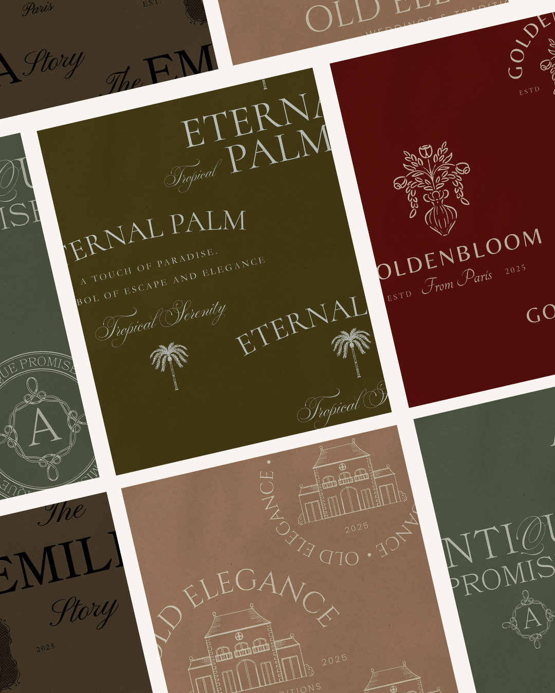 Mini Brand Identity Kit- Goldenbloom — DAYENAH STUDIO