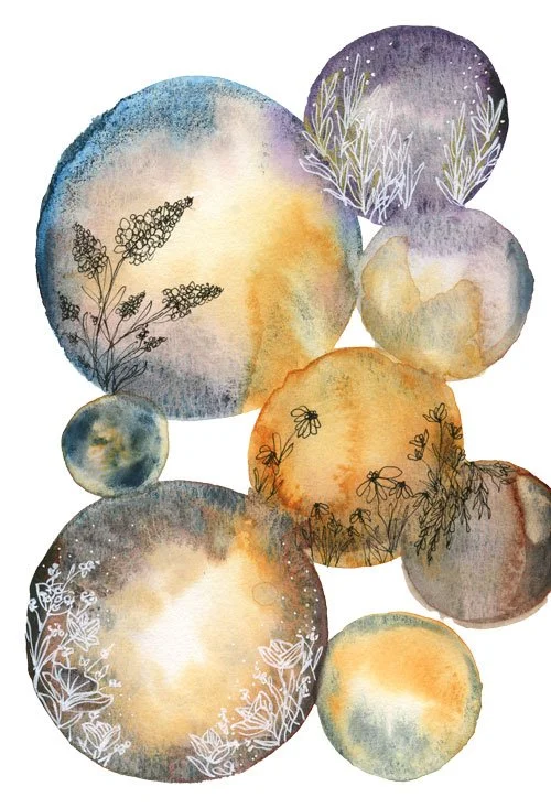 Mystic Windows Collection - Abstract Celestial Nature Inspired Fine Art ...