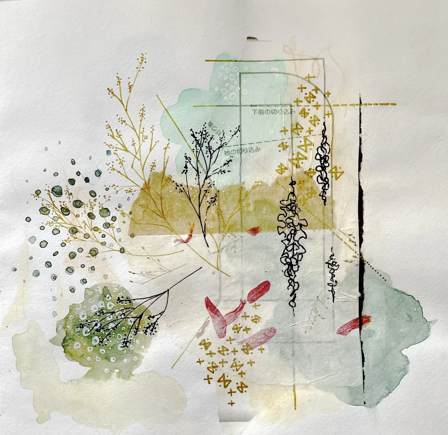 Celestial Collage — Karis Takaki Art