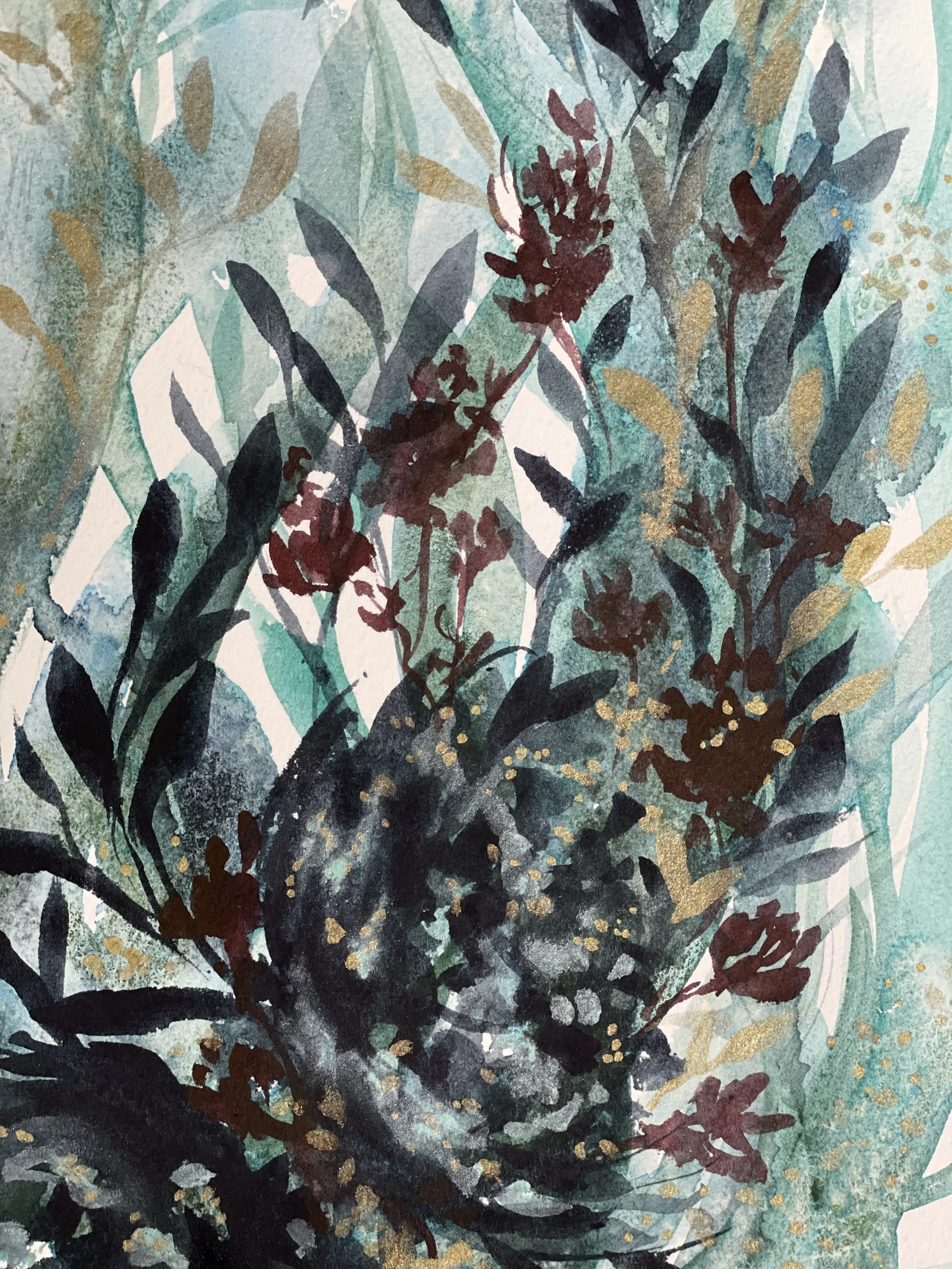 Abstract Botanicals — Karis Takaki Art