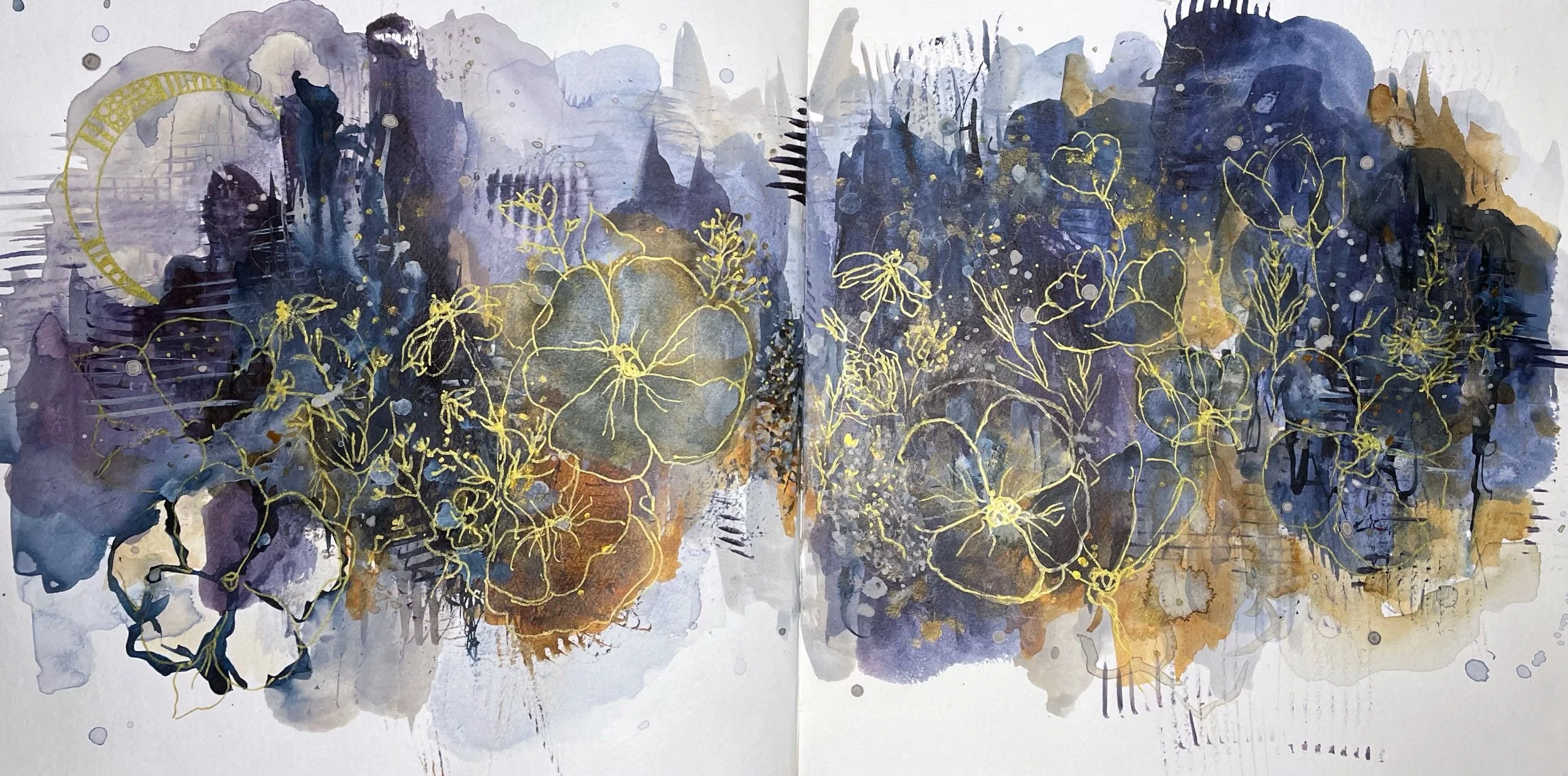 Abstract Botanicals — Karis Takaki Art