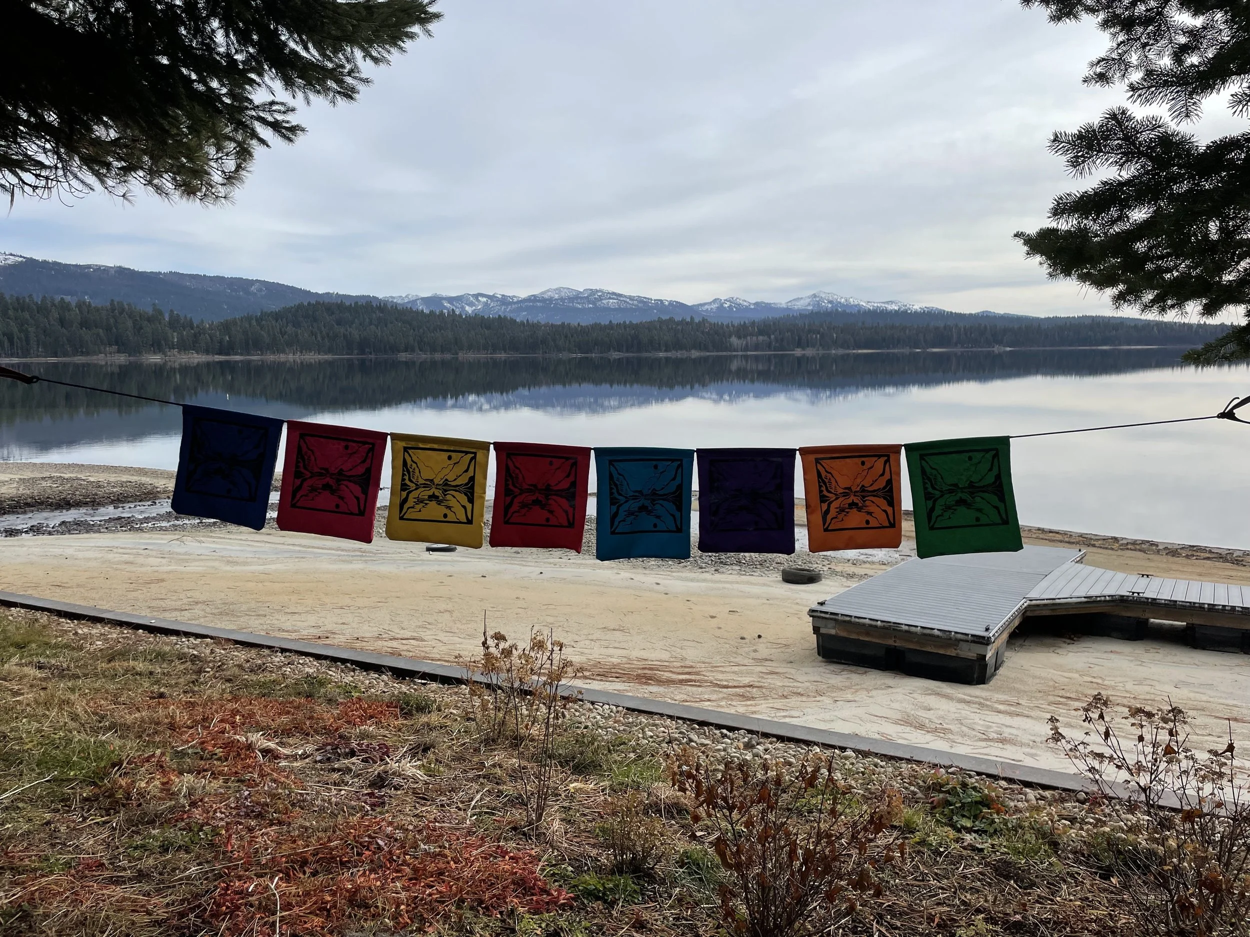 Handmade River Flags — FunLuvin' Fleecewear