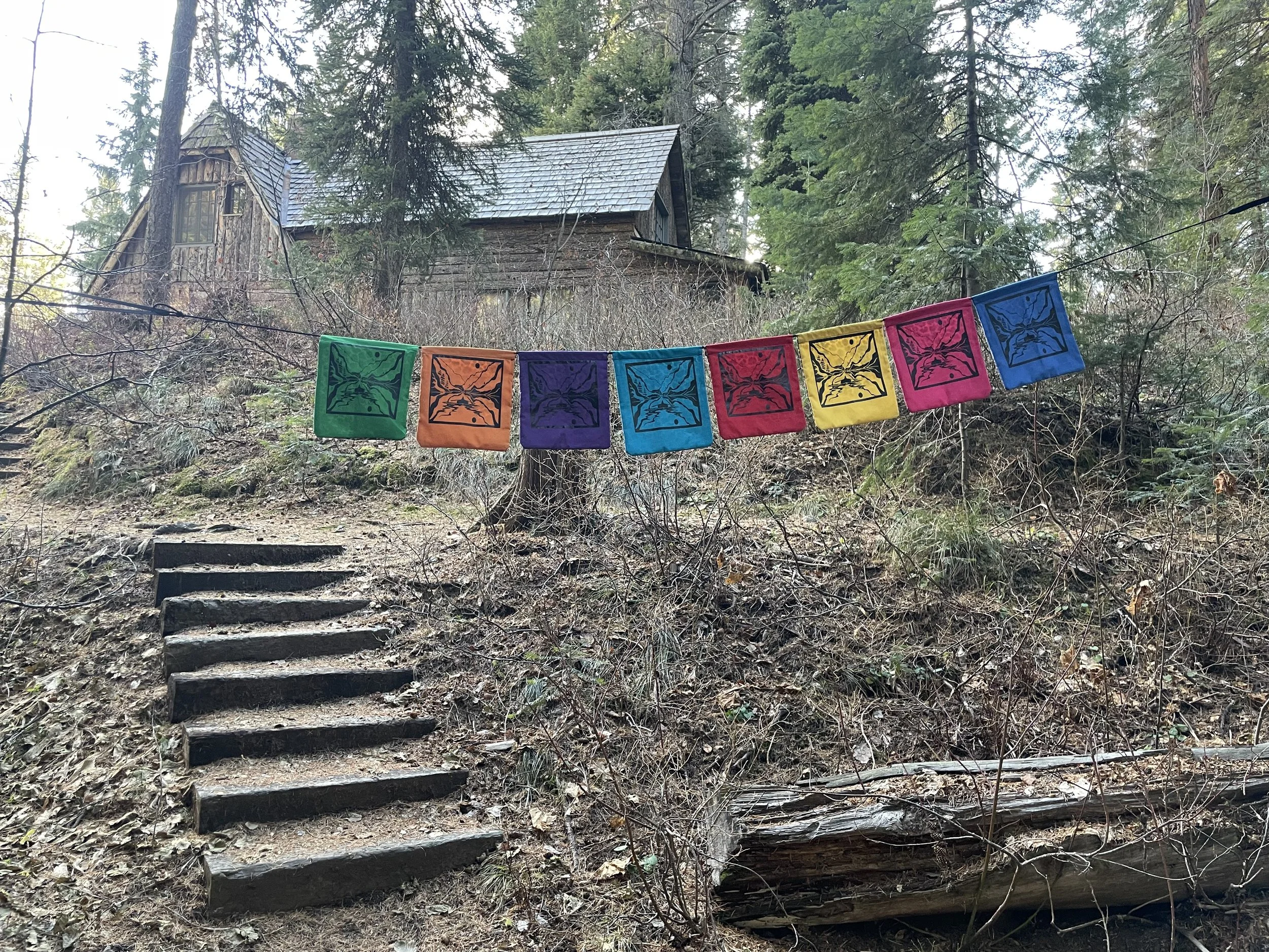 Handmade River Flags — FunLuvin' Fleecewear