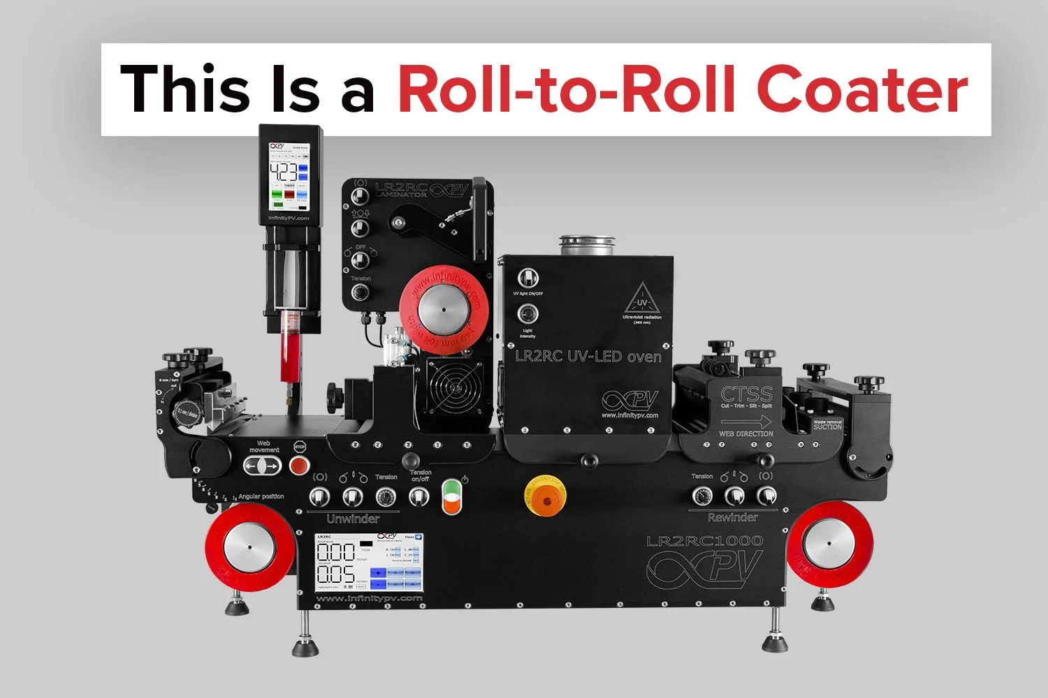 What is a Roll-to-Roll Coater? The Key to Scalable Thin-Film Coating and Processing — infinityPV
