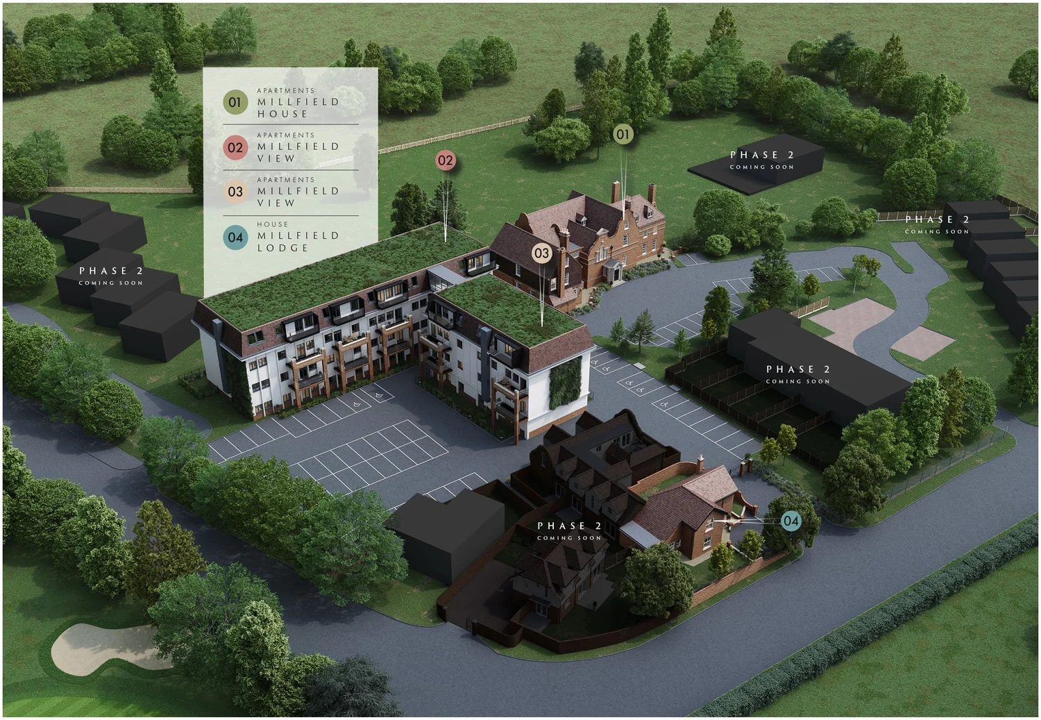 Site Plan — Millfield Park