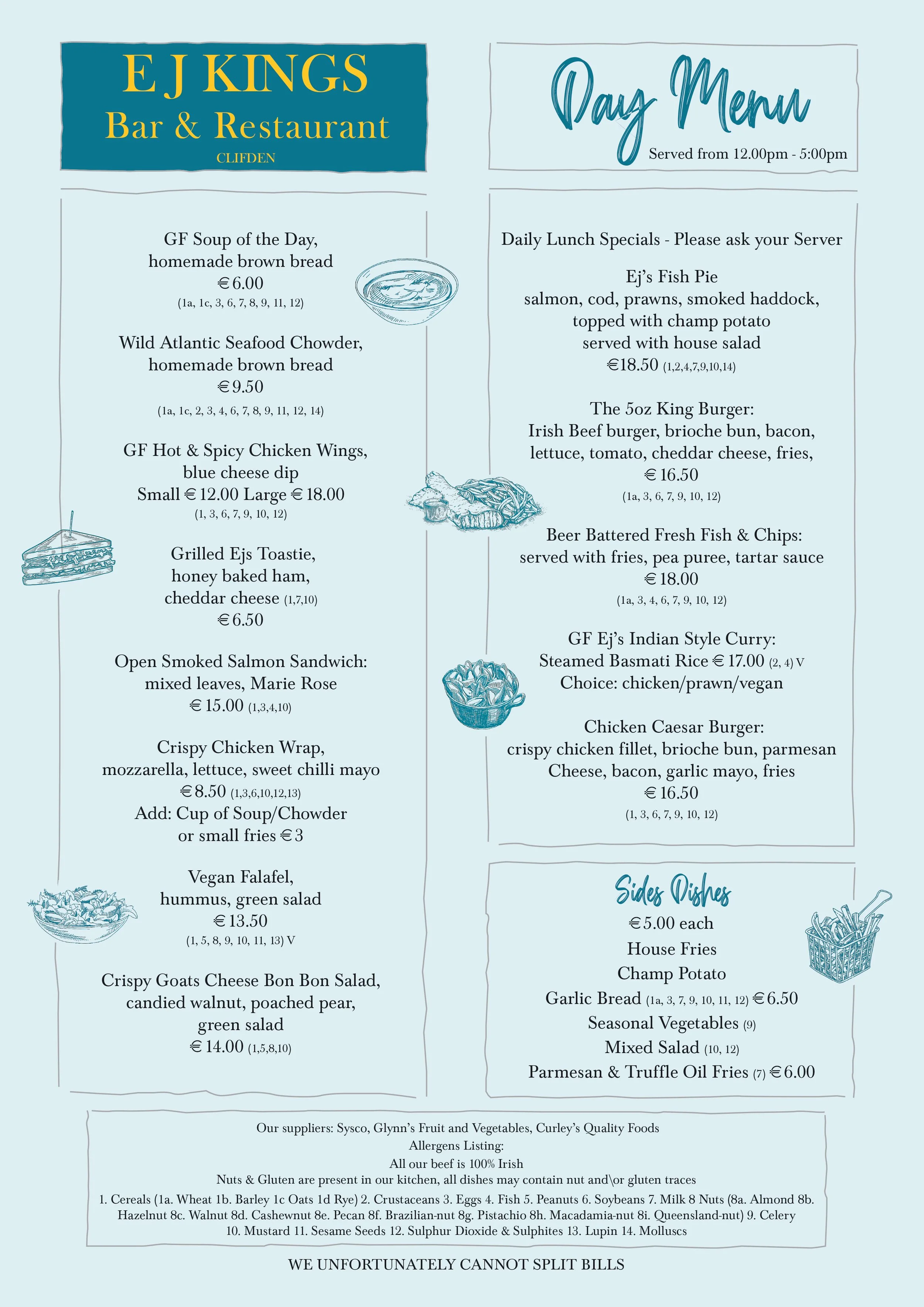 EJ Kings Bar & Restaurant Clifden