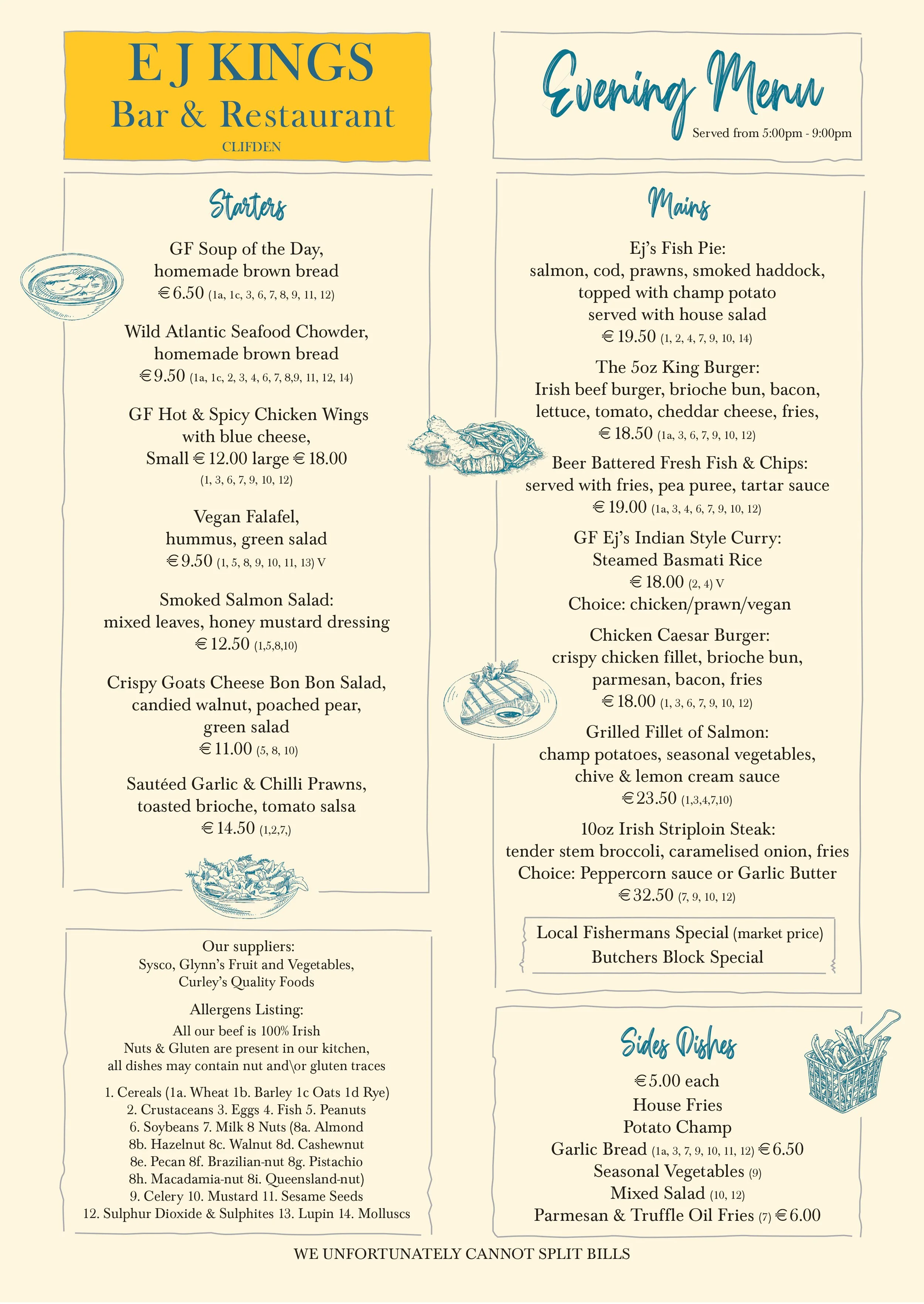 EJ Kings Bar & Restaurant Clifden