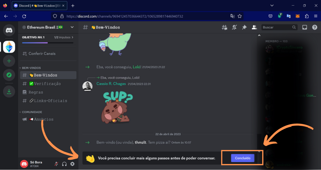Aprenda como fazer parte do Discord da Ethereum Brasil — Ethereum Brasil