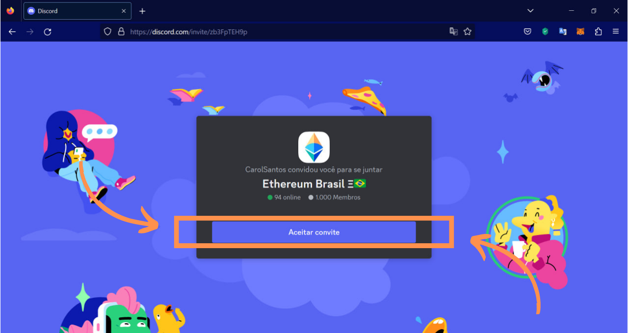 Aprenda como fazer parte do Discord da Ethereum Brasil — Ethereum Brasil