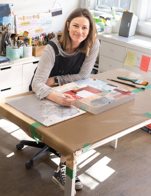 In the Studio — Lisa Farrell