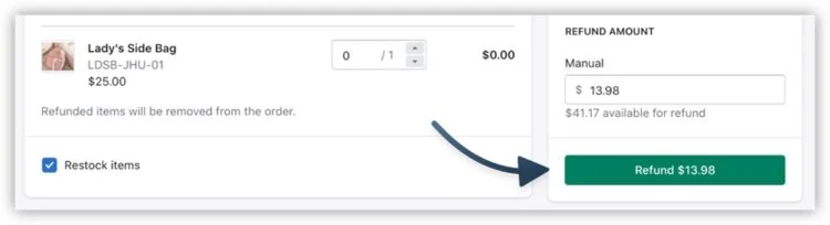 How to perform a quick Shopify refund — Cleverific
