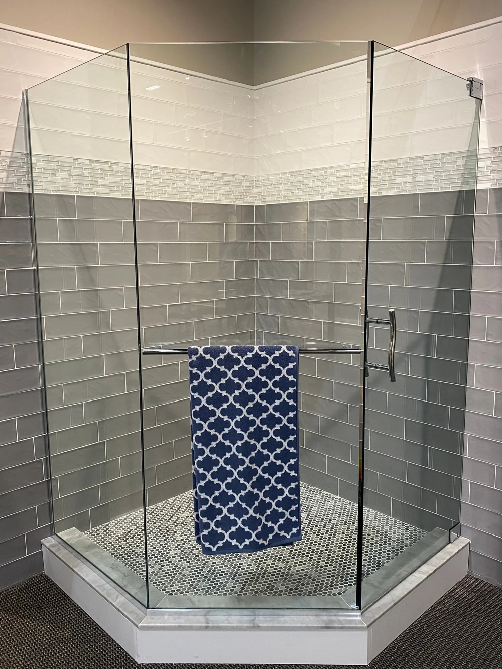 Neo Angle Shower Design Tips — The Shower Door Place | Custom Frameless Shower Doors