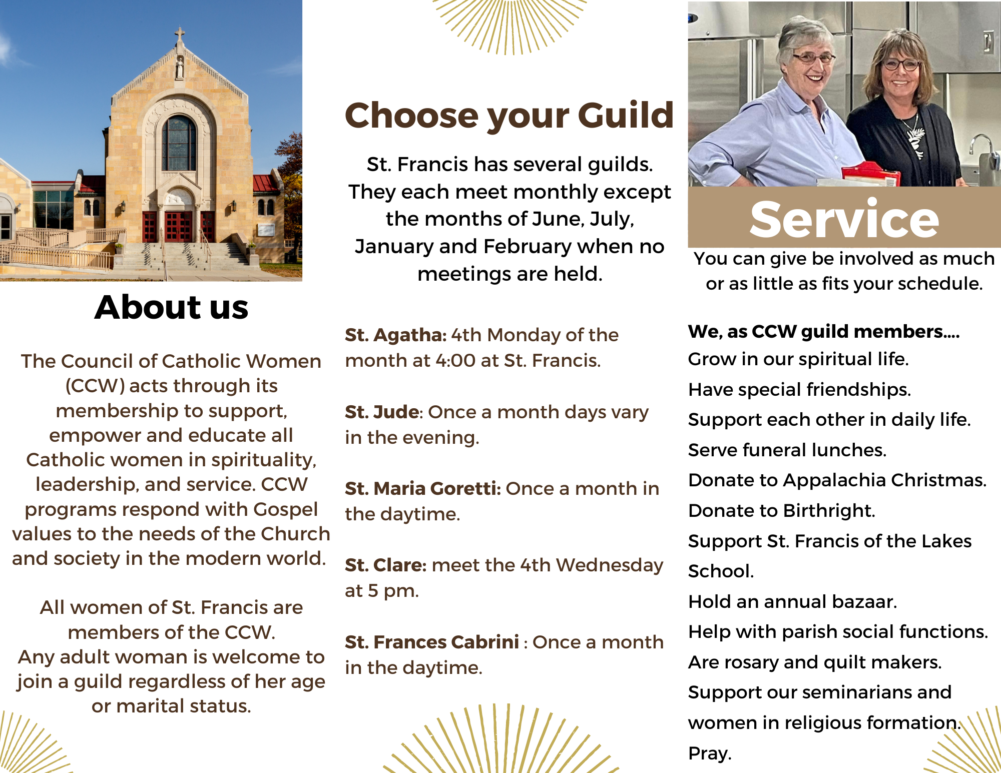 Council of Catholic Women (CCW) — Brainerd Catholic
