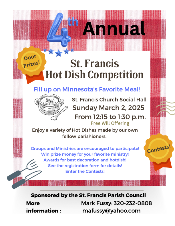 Hot Dish Competition — Brainerd Catholic