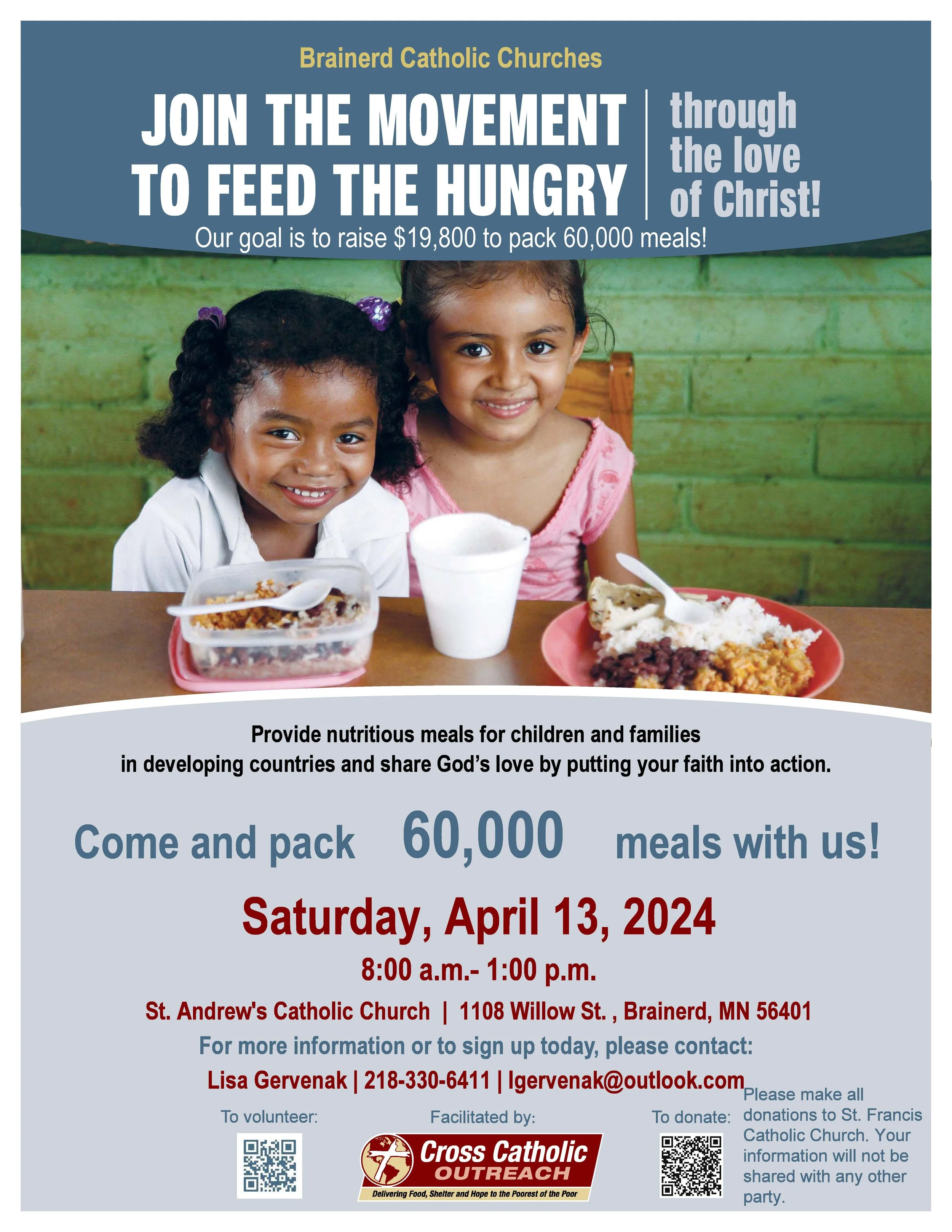 Brainerd Catholic Food Packing Event — Brainerd Catholic