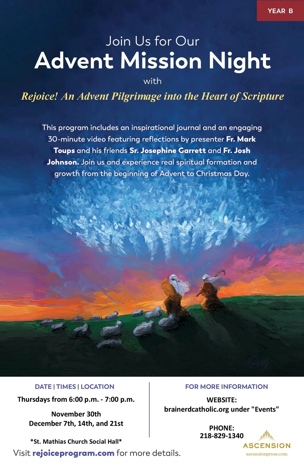 Advent Mission Night: Week One — Brainerd Catholic