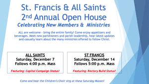 2nd Annual All Saints Open House Celebrating New Members & Ministries ...