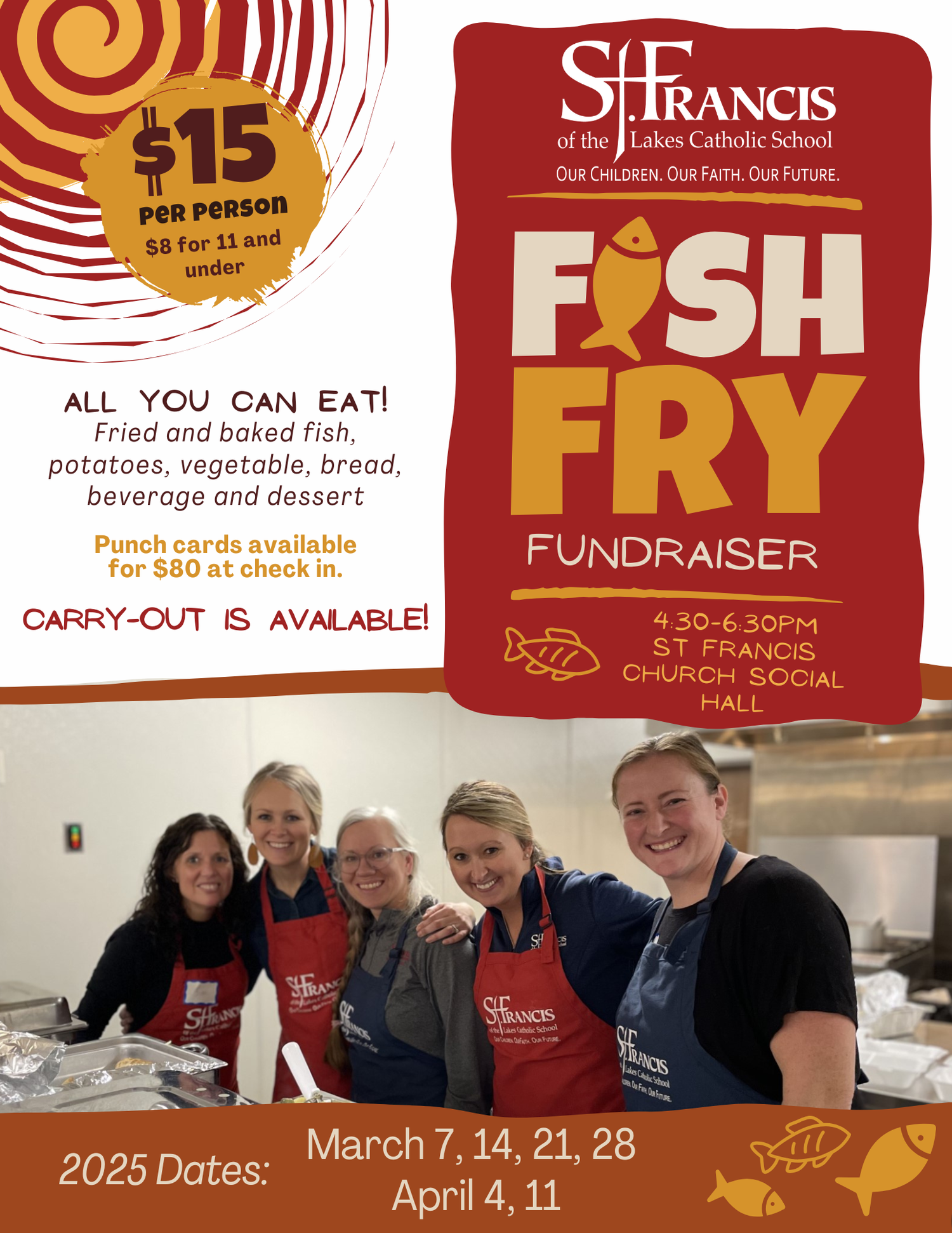 St. Francis of the Lakes Fish Fry — Brainerd Catholic