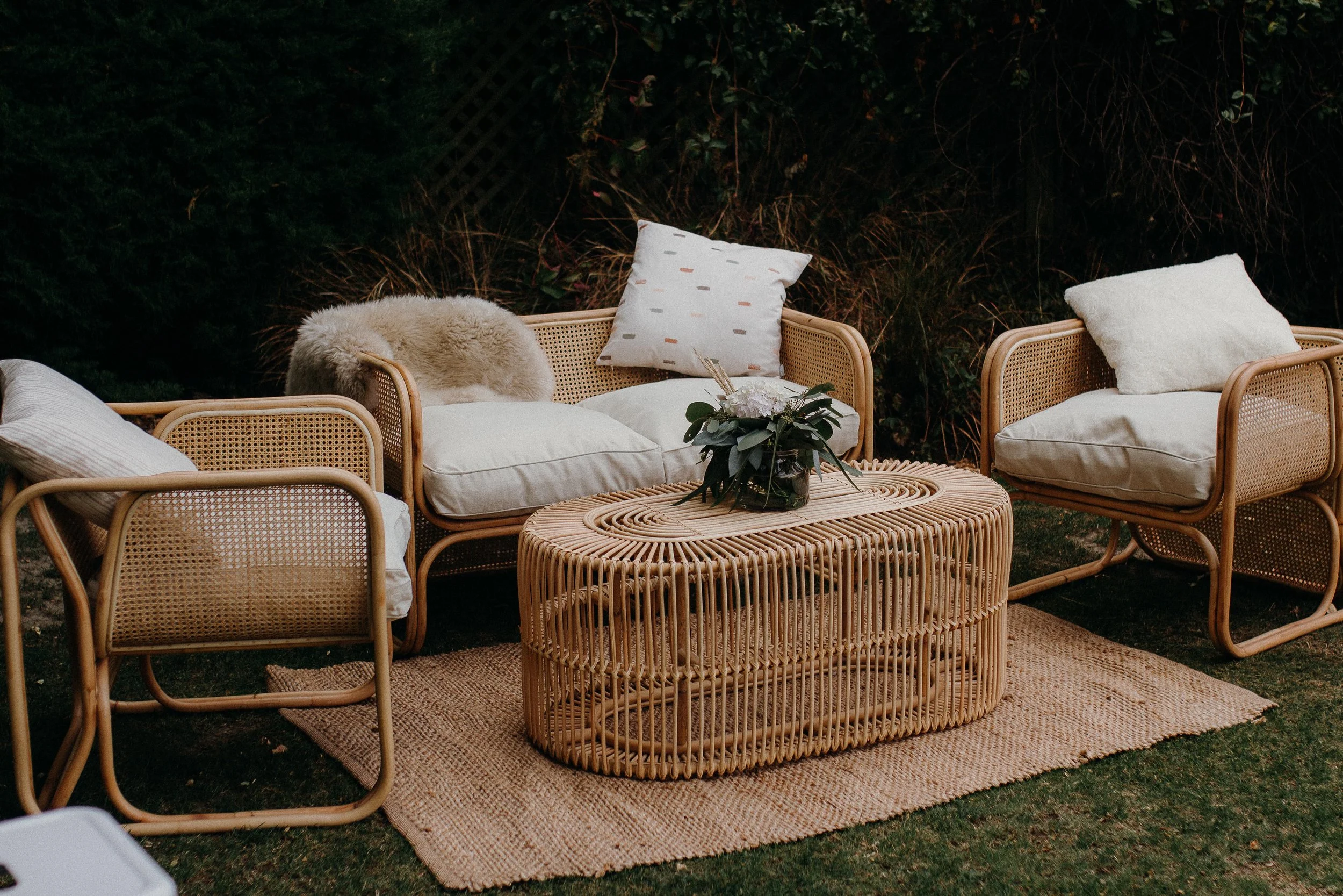 Luxury Rattan Suite — Loula – Wedding & Event Hire