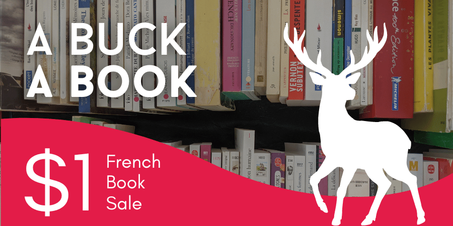 $1 French Book Sale Returns! — Alliance Française de St. Louis
