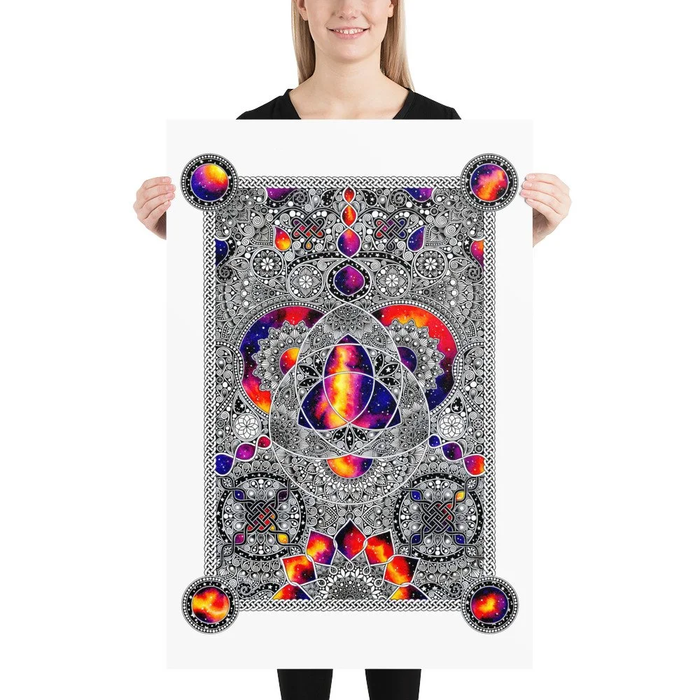 XL Colouring Poster (A2) — rob.c.art