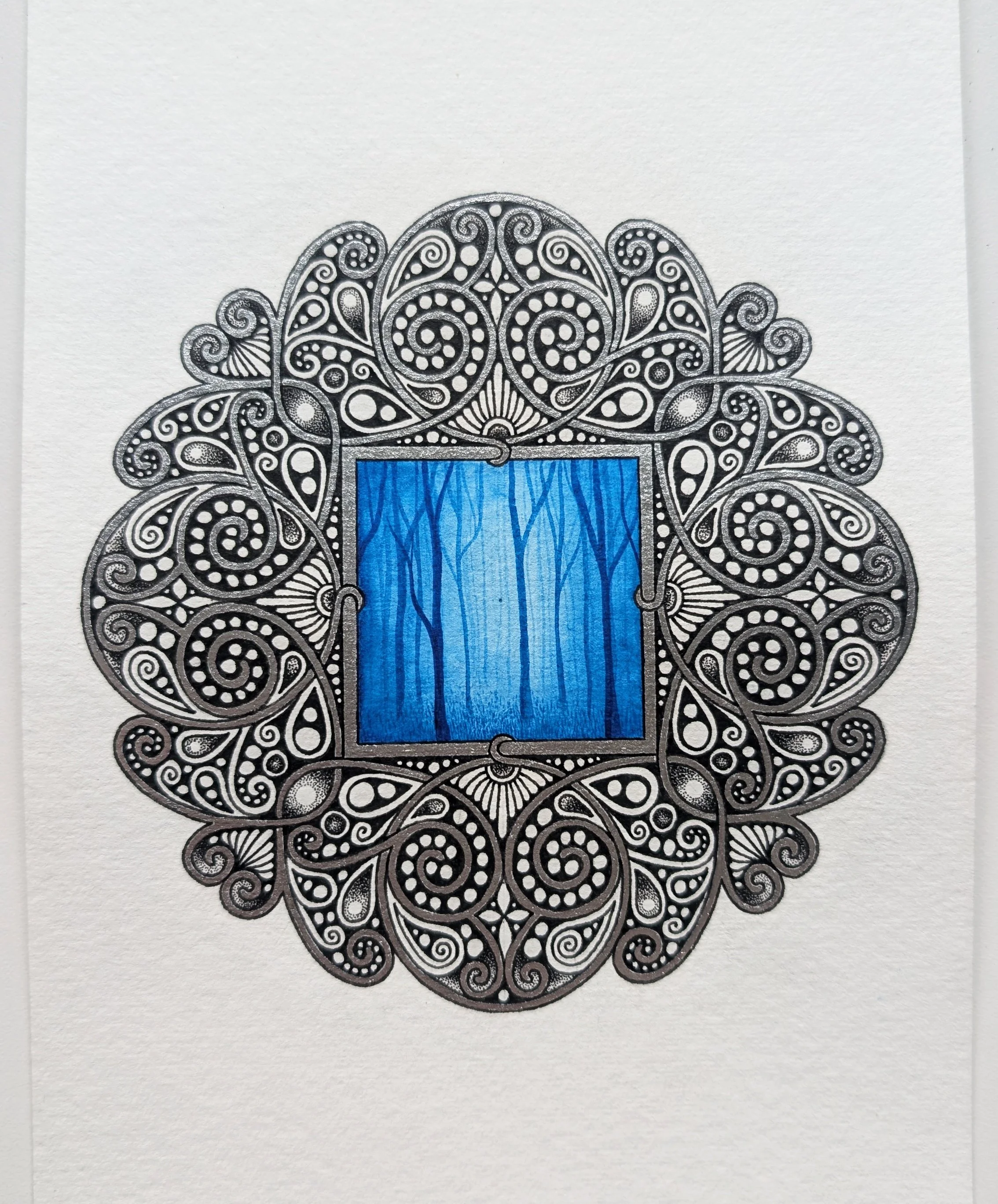 Floral A4 Mandala — rob.c.art