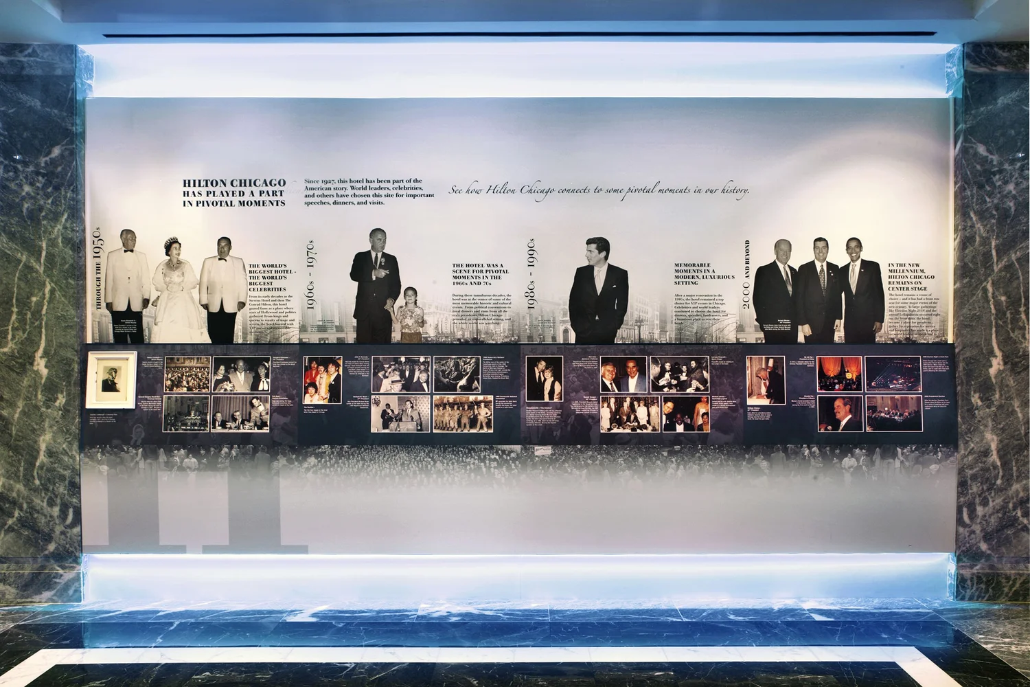 Chicago Hilton History Exhibit — Space Haus