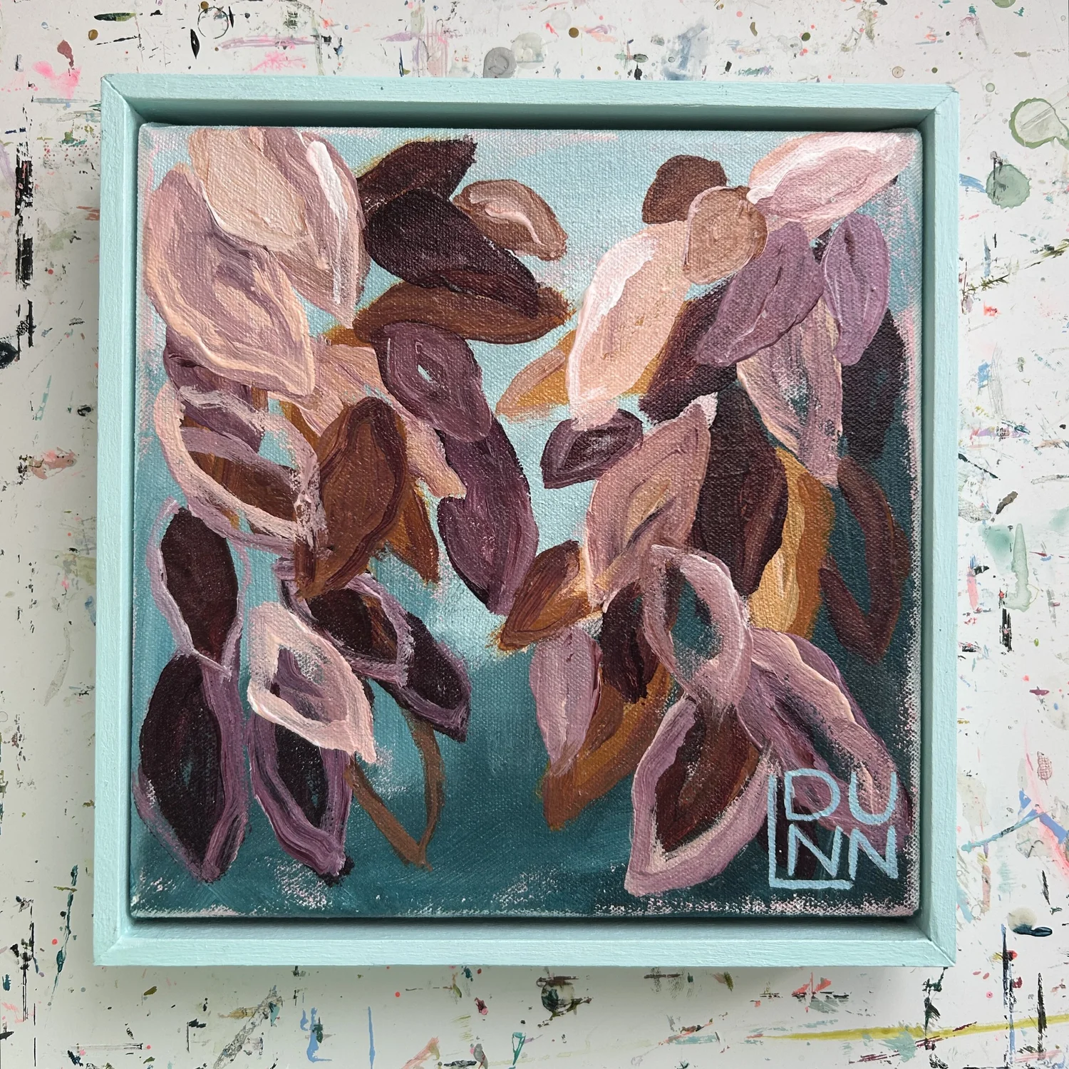 Bold Bloom and Abstract foliage painting | In Bloom — Mac + Lucille