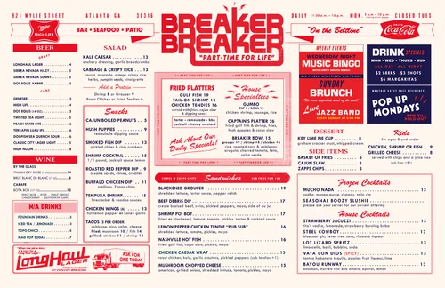 Menu — BREAKER BREAKER