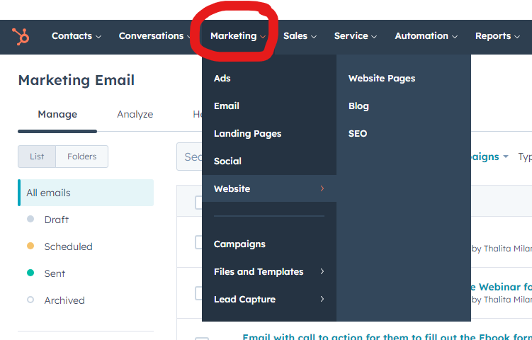 HubSpot Ai Content Assistant how to use — Thalita Milan