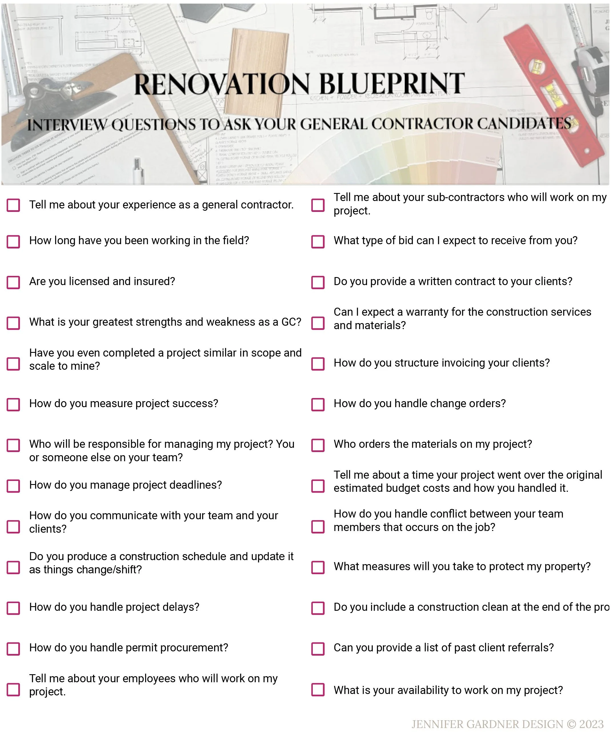 Four Tips for Hiring a Rockstar General Contractor