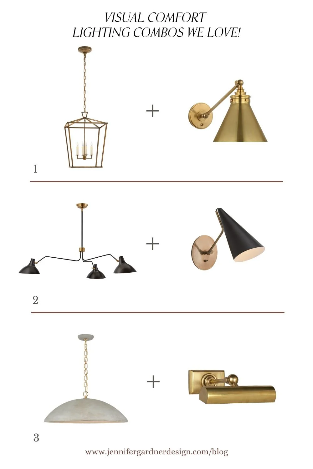 Light Fixture Combos We Love (+ the vendors who can help you get the glow!)