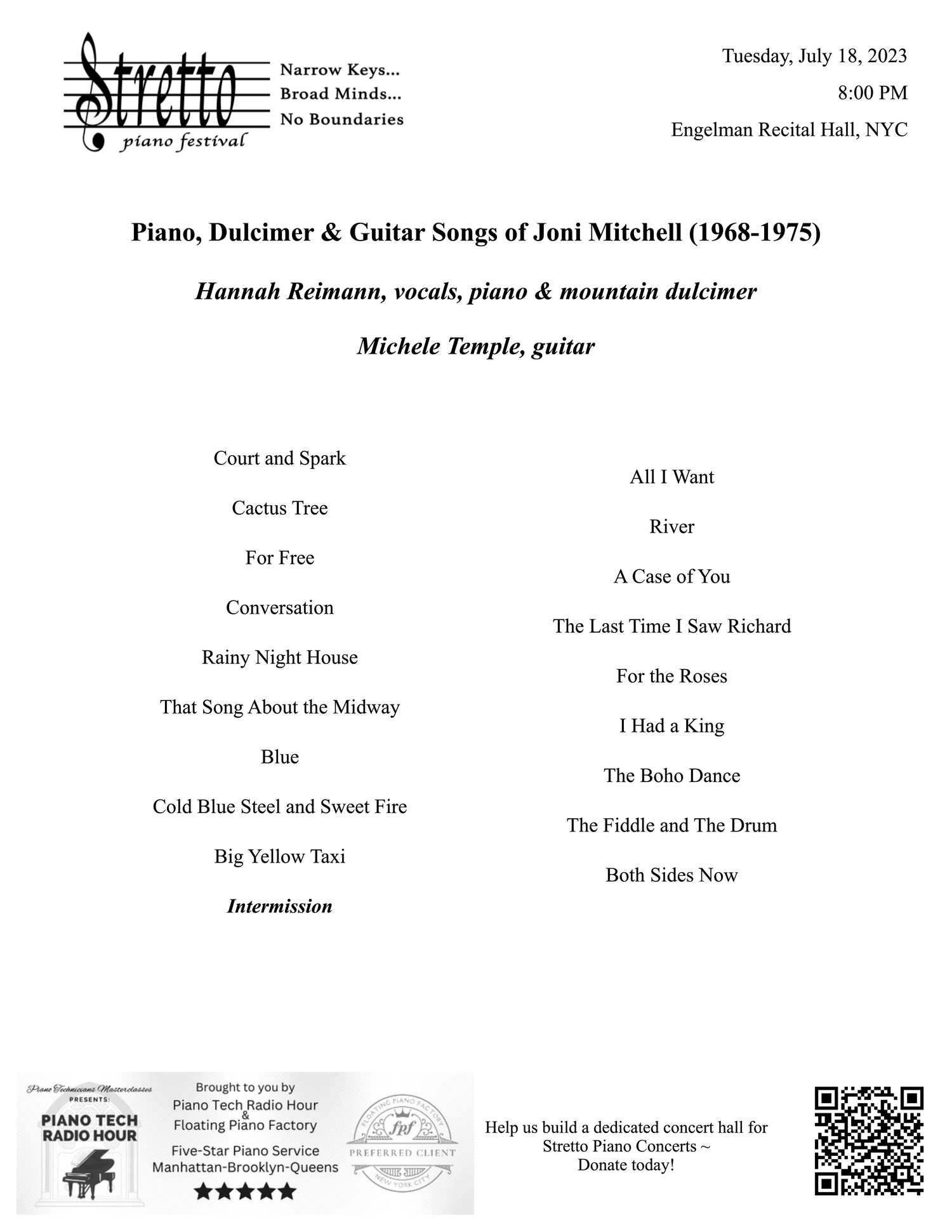 Hannah Reimann — Stretto Piano Concerts