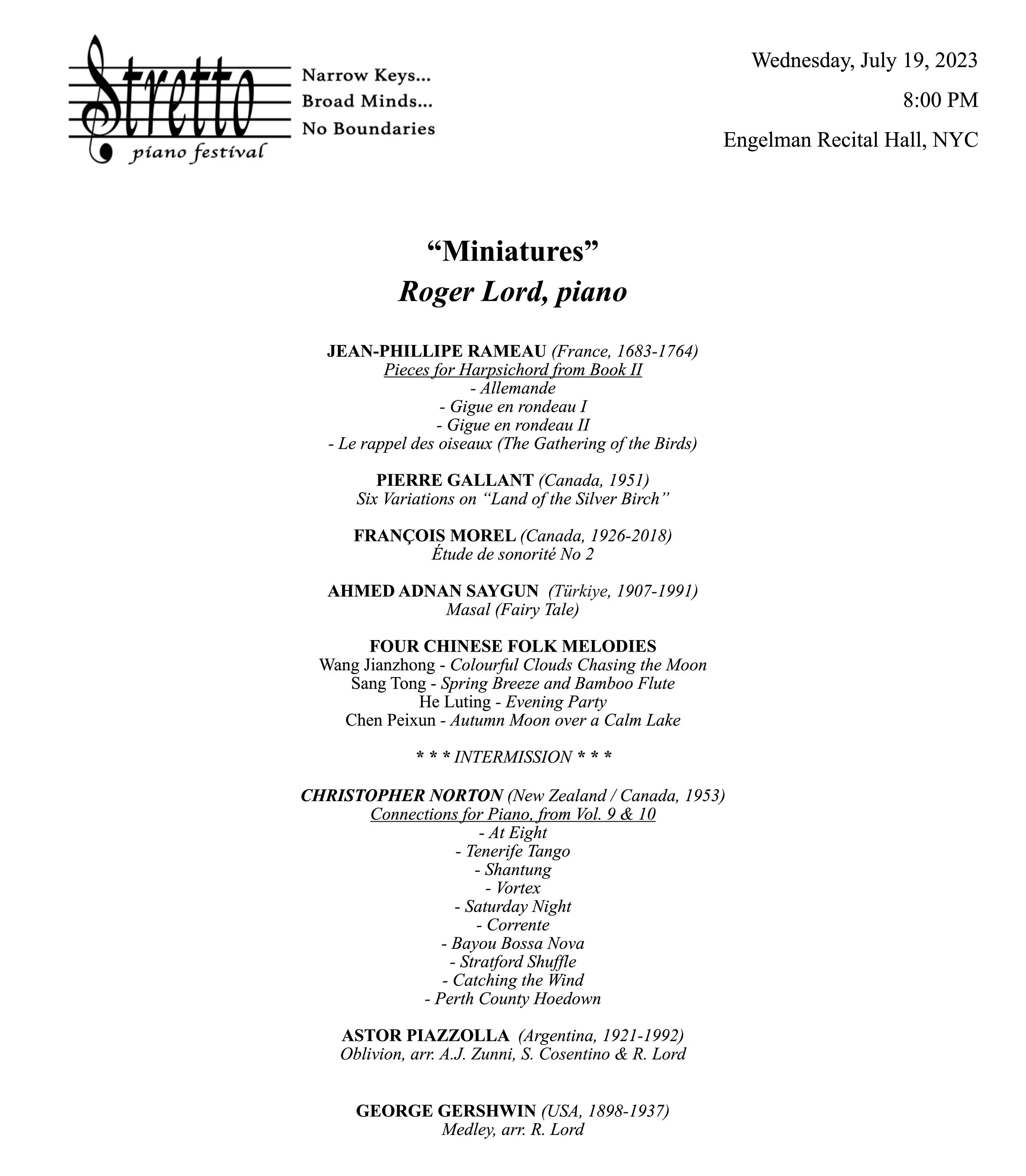 Roger Lord — Stretto Piano Concerts