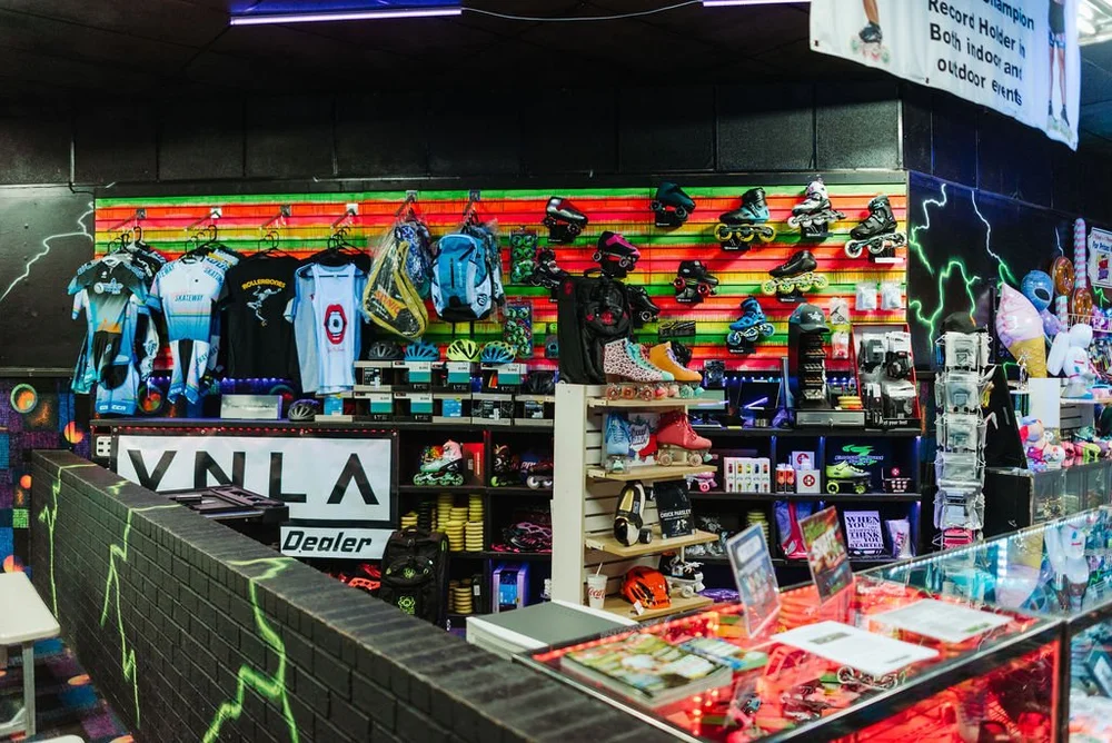 See inside of Weber's Skateworld | Roller Skating Rink | Arcade | Snack ...