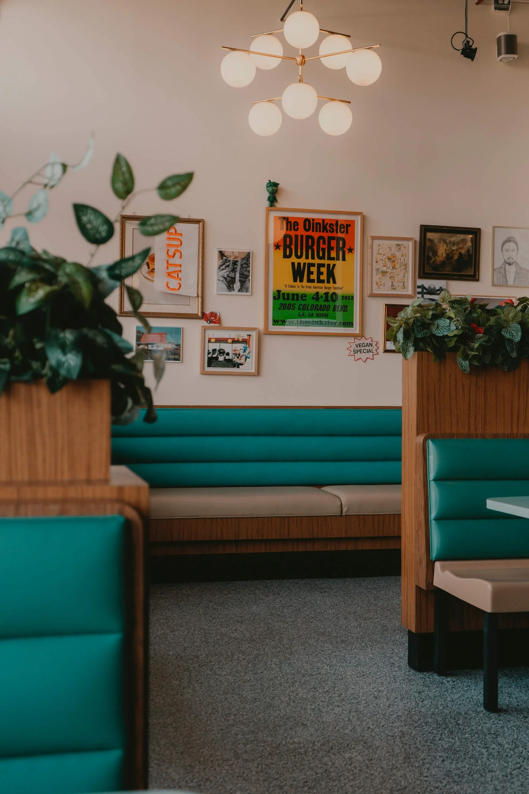 A Los Angeles Hamburger Restaurant