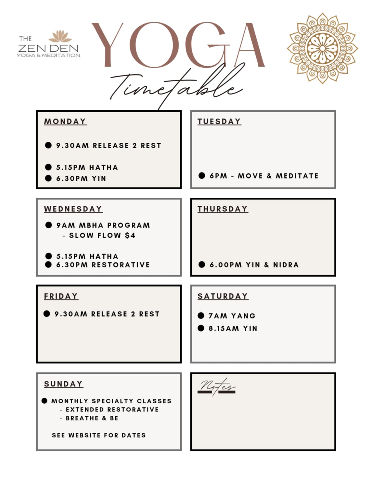 The Zen Den Yoga & Meditation