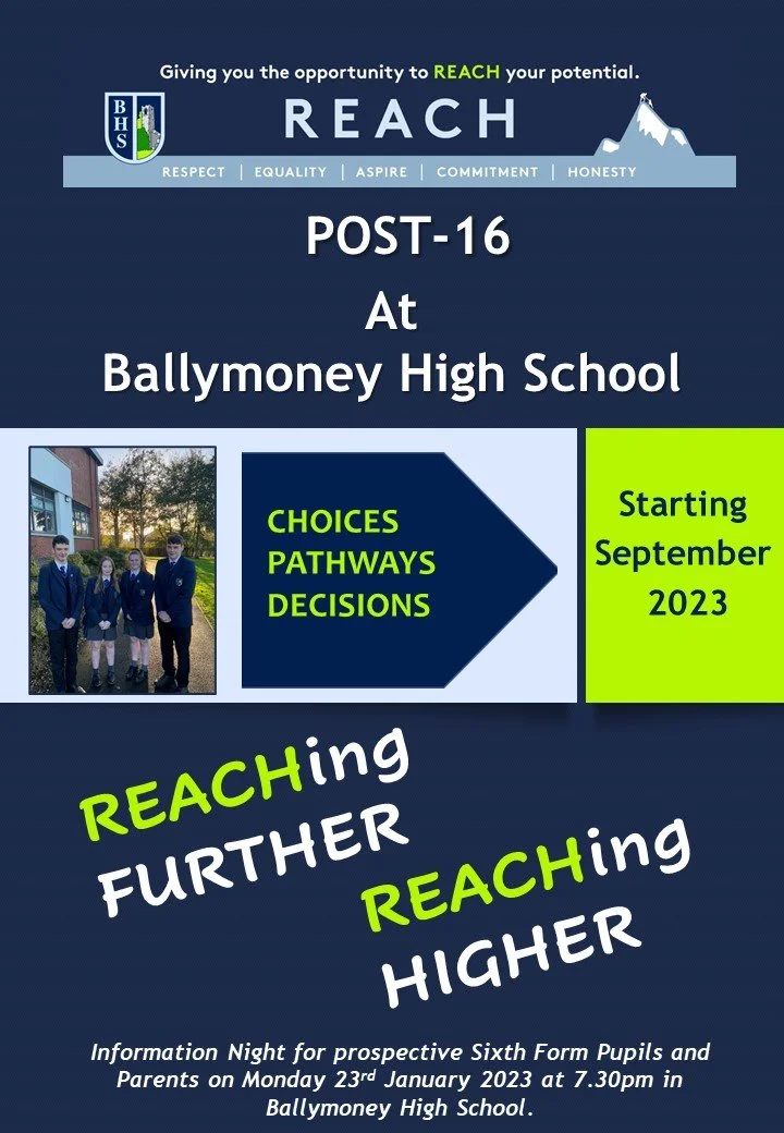 Home — Ballymoney High School
