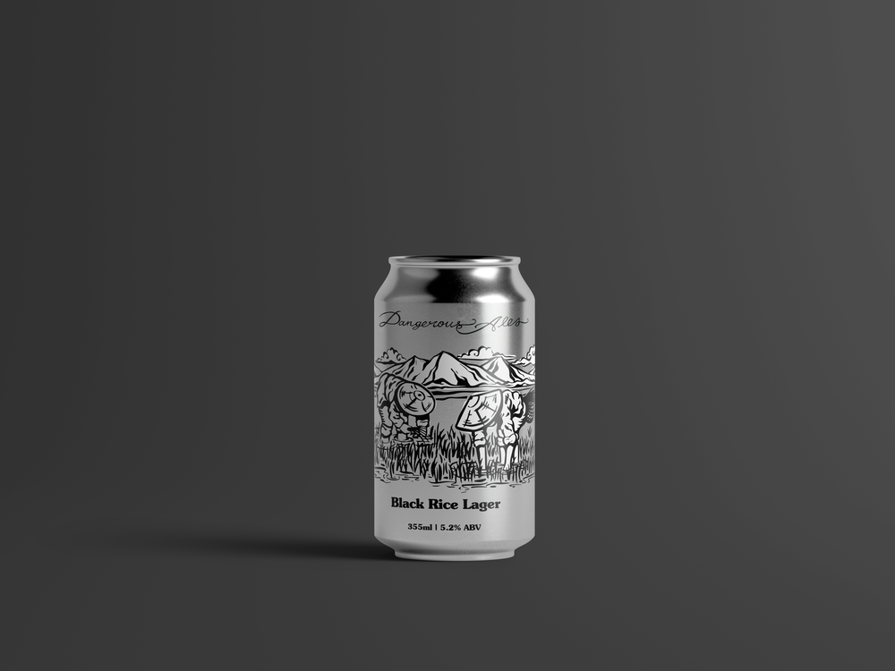 Tall Boi (Crispy Boi Lager) — Dangerous Ales